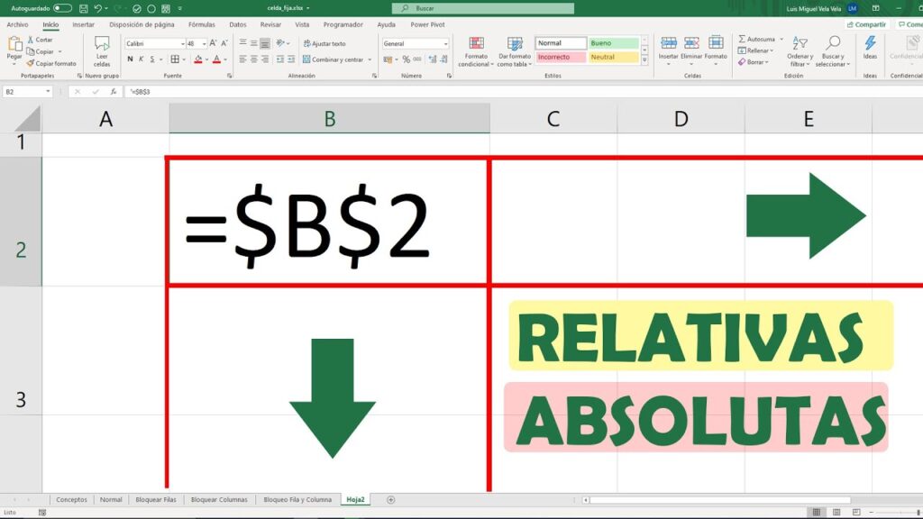 Cómo Fijar Un Valor En Microsoft Excel 2061